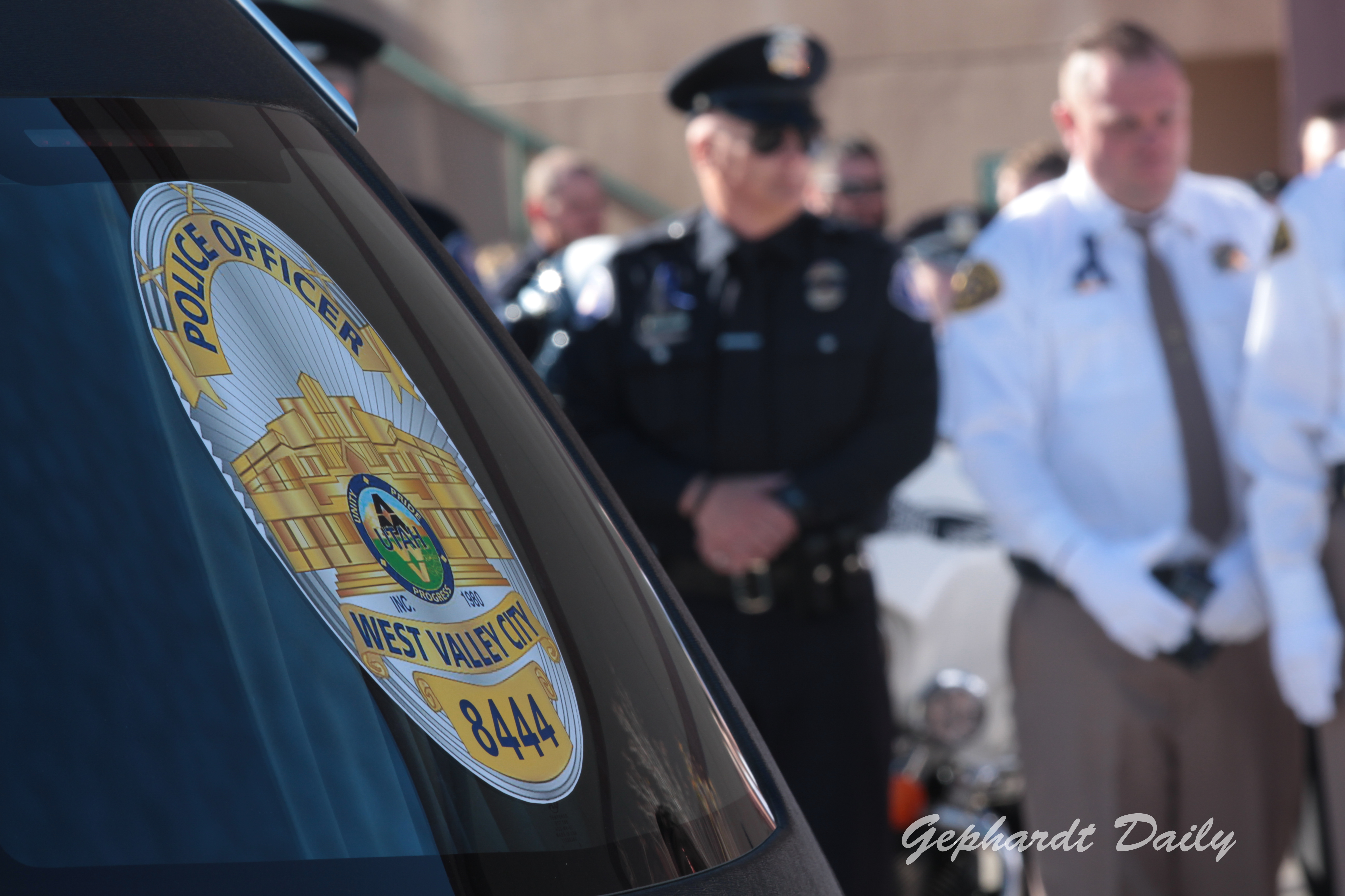 VIDEO: Community bids emotional farewell to fallen West Valley City ...