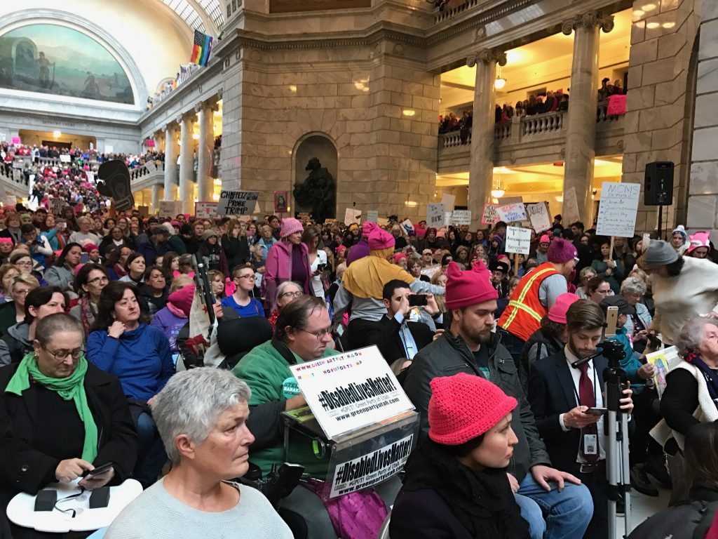 Dramatic Video: Estimated 6K join in Women’s March on Utah State ...