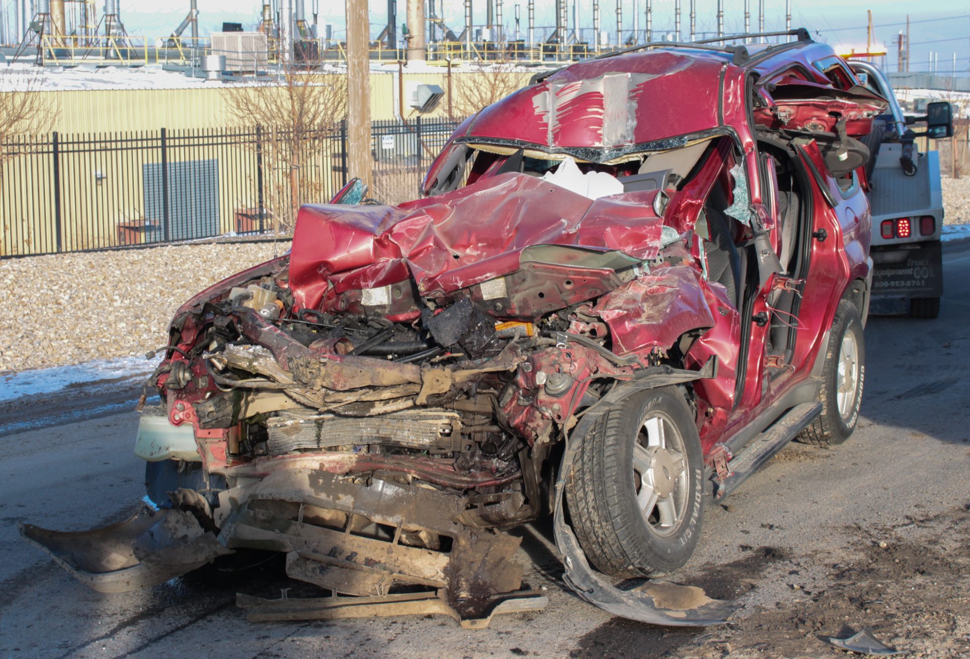 Teen girl extricated after car-street sweeper collision in West Valley ...
