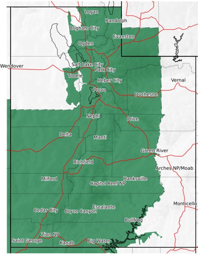 Flash flood watch issued for large parts of Utah | Gephardt Daily