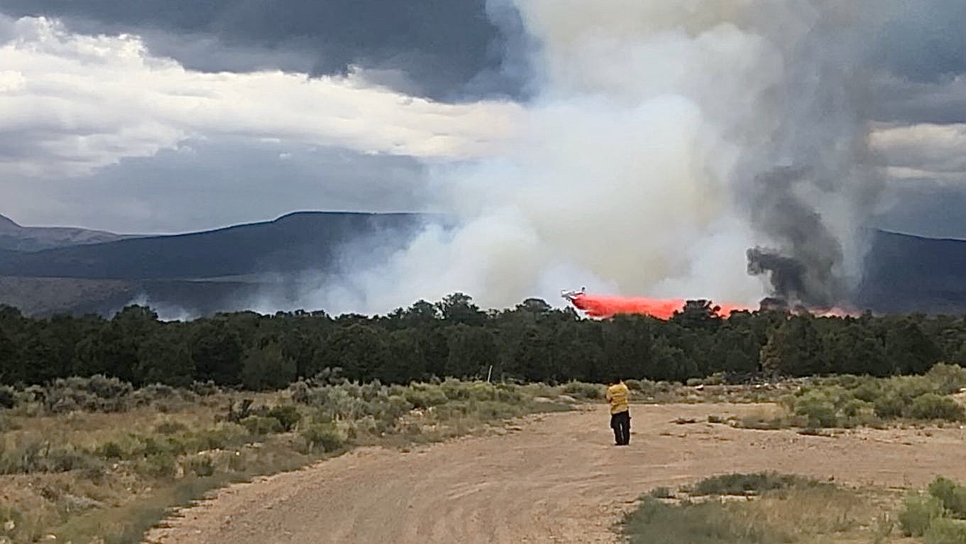 New: Lightning sparked fire burning in Duchesne County; crews work to ...