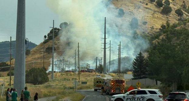 New start, Green Canyon Fire, now burning 10 acres near Logan ...