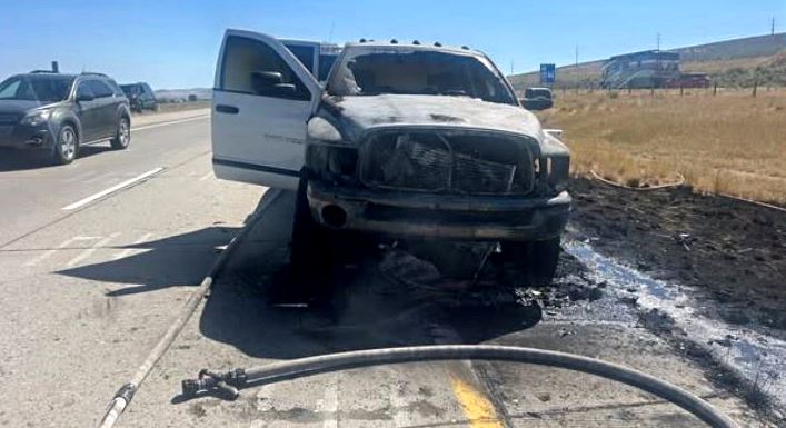 Tremonton Fire knocks down vehicle fire | Gephardt Daily