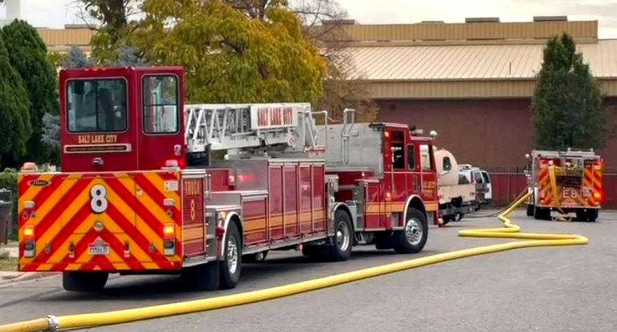 SLC Fire responds to structure fire in Ballpark neighborhood | Gephardt ...
