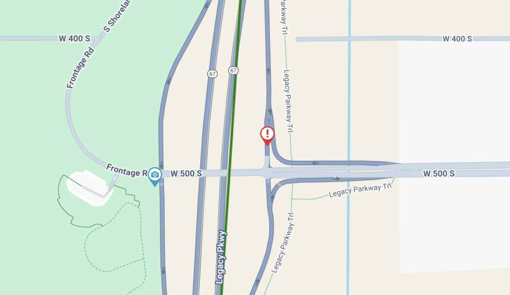 Northbound Legacy Highway closed overnight near 500 South | Gephardt Daily