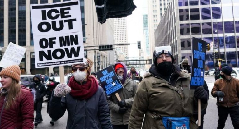 Federal prosecutors investigating after anti-ICE protest at St. Paul ...