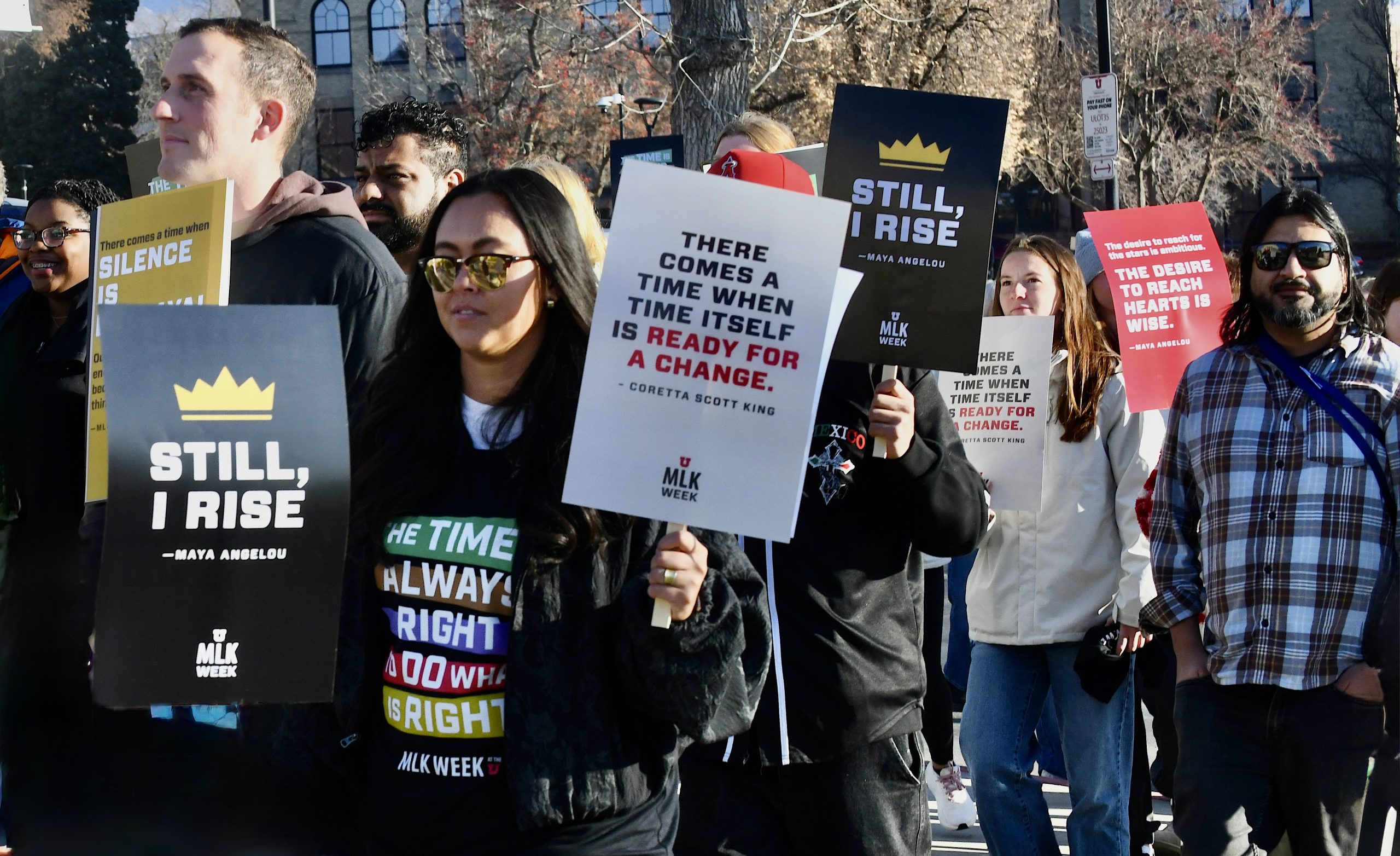 Hundreds march at University of Utah to celebrate legacy of civil ...