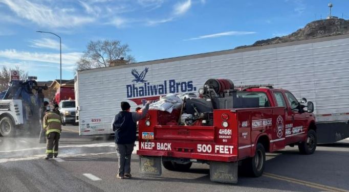 Wendover Fire responds after tractor-trailer incident blocks traffic ...