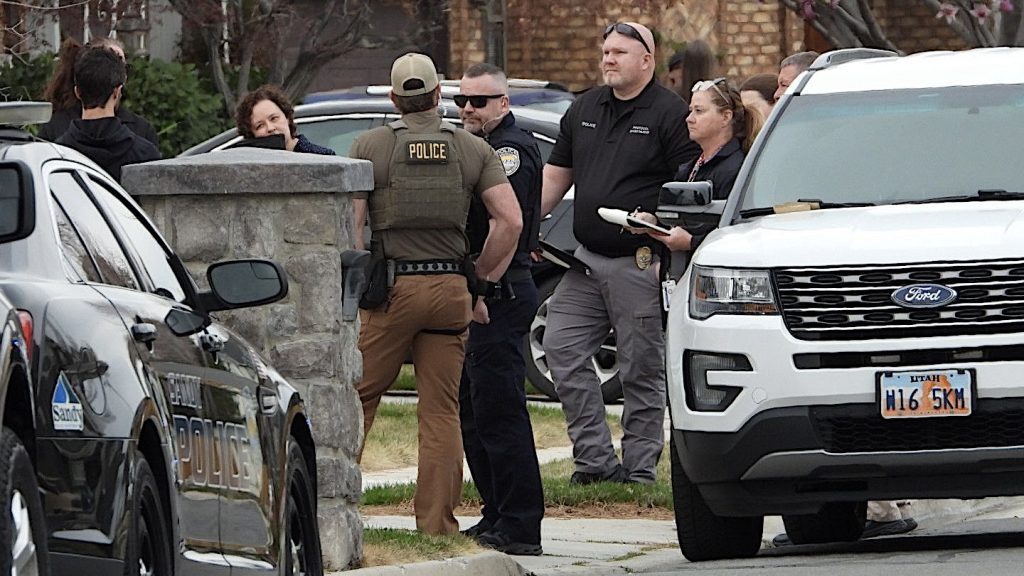 Man killed in armed confrontation with Sandy police officers during ...