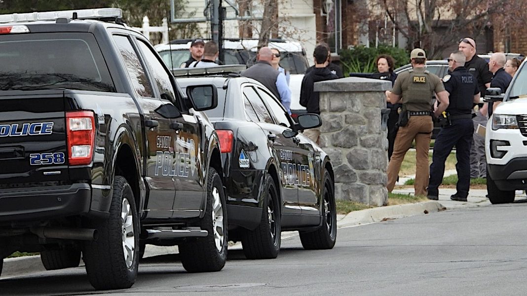 Man killed in armed confrontation with Sandy police officers during ...
