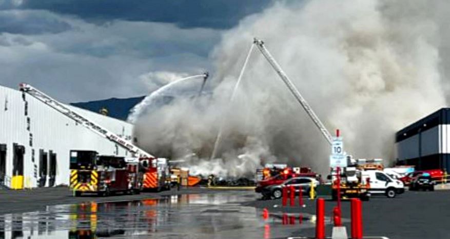 Fire watch concludes after industrial blaze in Salt Lake City’s Poplar ...