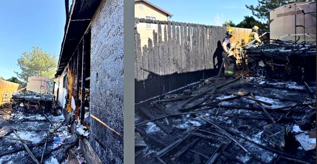 WVC shed fire spreads, displaces 7 adults, 3 dogs | Gephardt Daily
