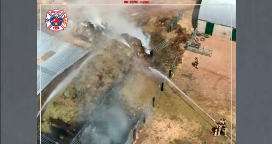Weber Fire responds to barn fire, saves farm equipment | Gephardt Daily